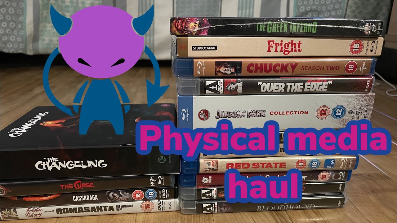 Additions to the collection physical media haul Blu ray/ 4K UHD/ DVD ...
