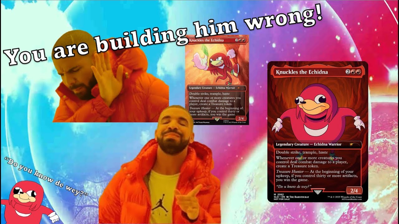 MTG Ugandan Knuckles the Echidna - What everybody missed! - YouTube