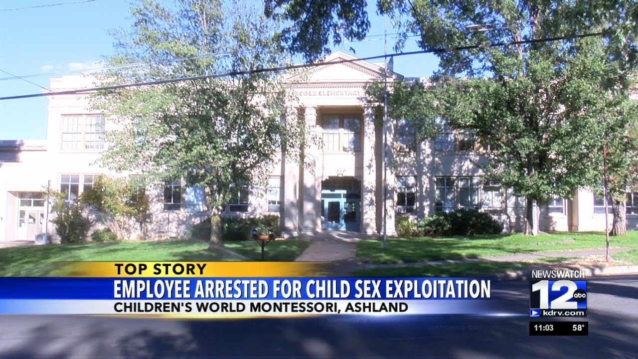 Employee arrested for child sex exploitation - YouTube