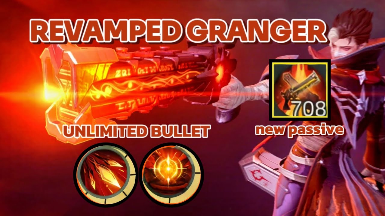 GRANGER CORE GAMEPLAY|Spam this hero to rank up fast|REVAMPED # ...