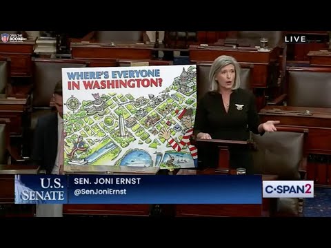 C-SPAN 2: "Back to Work" Floor Speech by Sen. Joni Ernst (R-IA) - YouTube