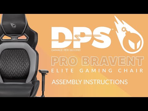 DPS PRO Bravent Elite Gaming Chair Assembly Instructions - YouTube