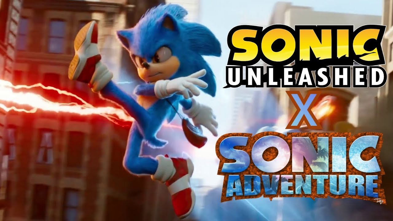Sonic Movie chase with Sonic Unleashed and Adventure music #sonic # ...