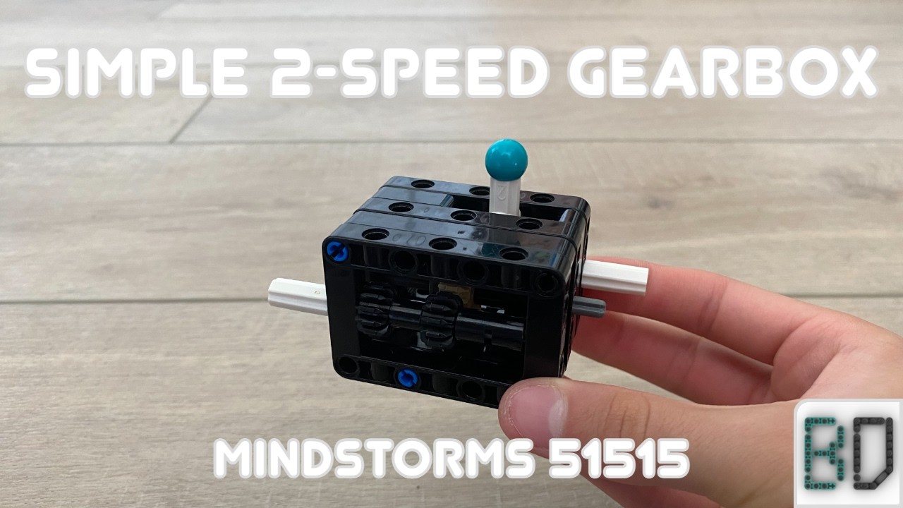 Simple 2 Speed Gearbox | Lego Mindstorms 51515 - YouTube