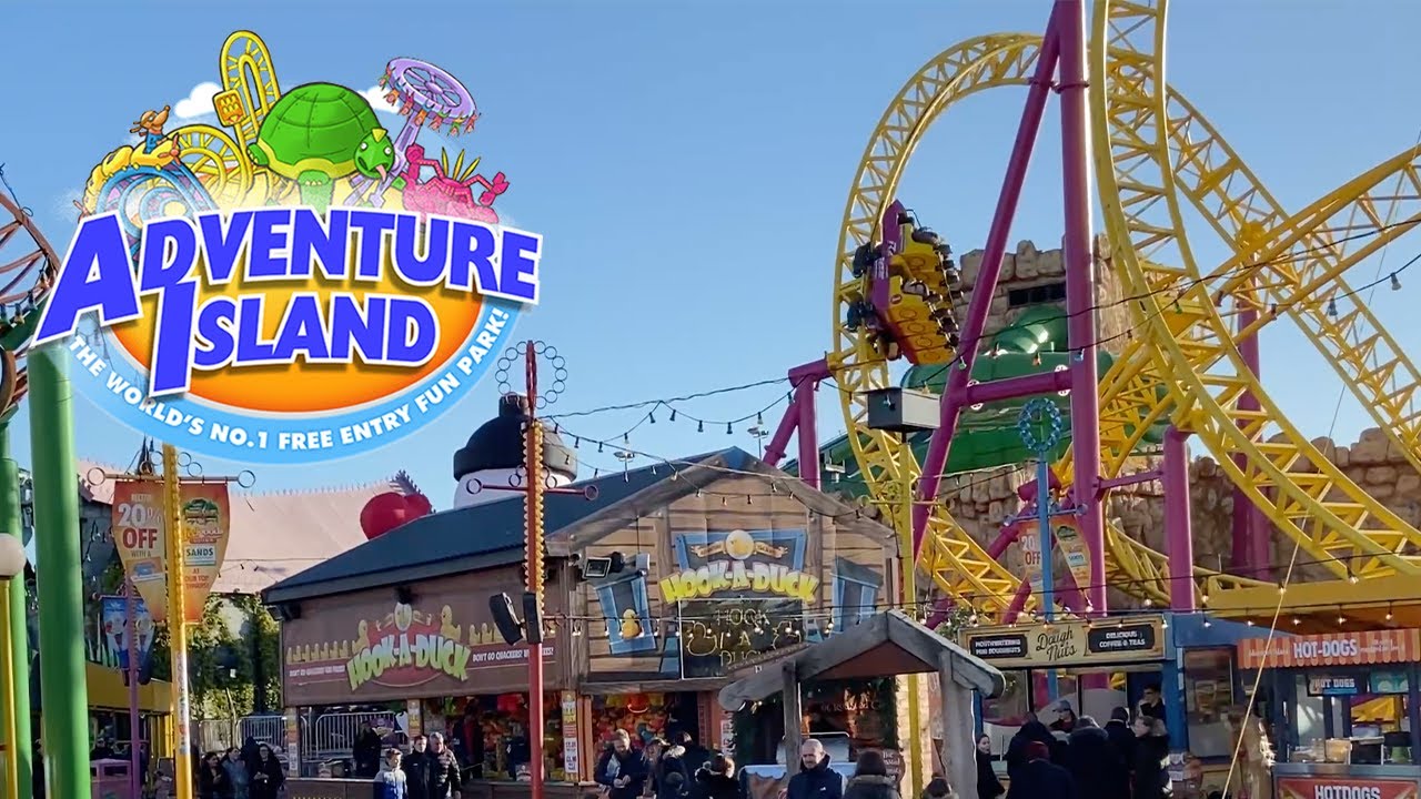 Adventure Island Full Walkthrough Tour in 4K | 2021 Christmas - YouTube
