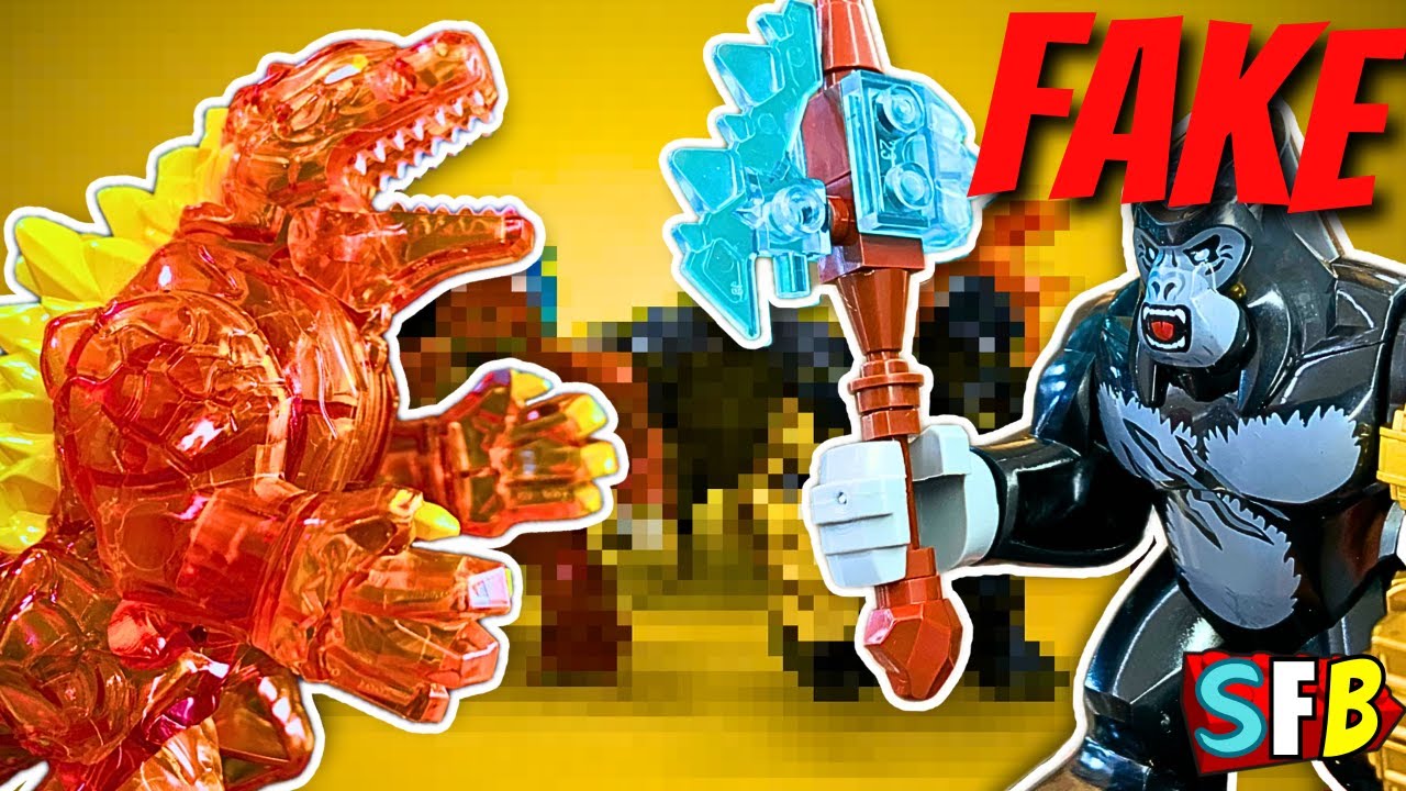 FAKE Lego GODZILLA Vs. KONG Review | (What is THAT Posture??) - YouTube