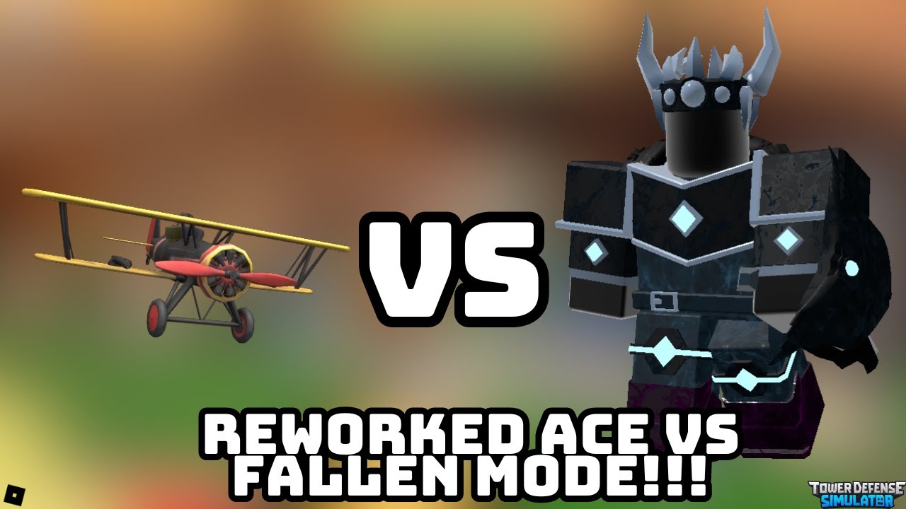 Reworked Ace VS Fallen Mode!!! (TDS) - YouTube