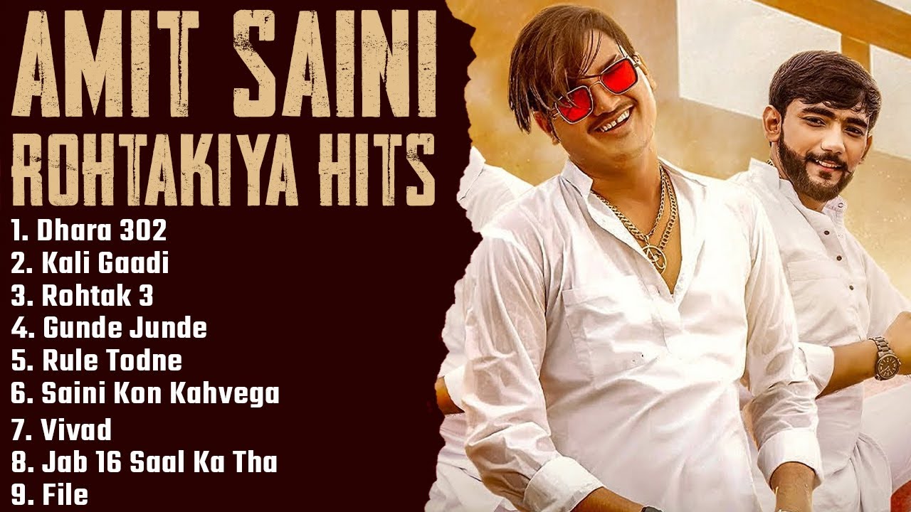 Amit Saini Rohtakiya All Song Jukebox | Amit Saini New Song 2025 ...
