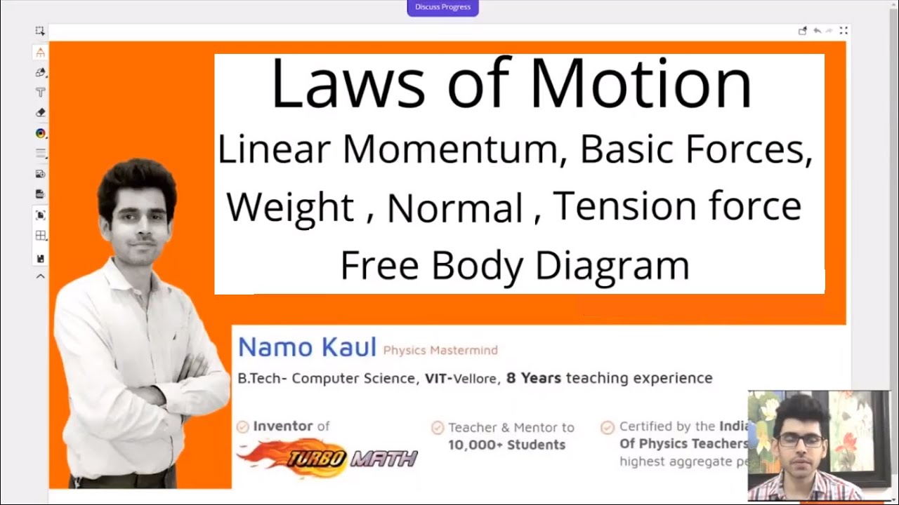 Newton's law of Motion | FBD | Normal, weight & momentum | Part 2 ...