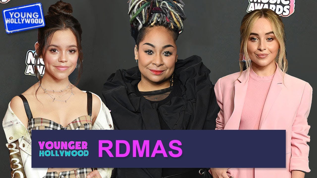 Jenna Ortega, Raven-Symoné, & Sabrina Carpenter Fangirl at the RDMAs ...