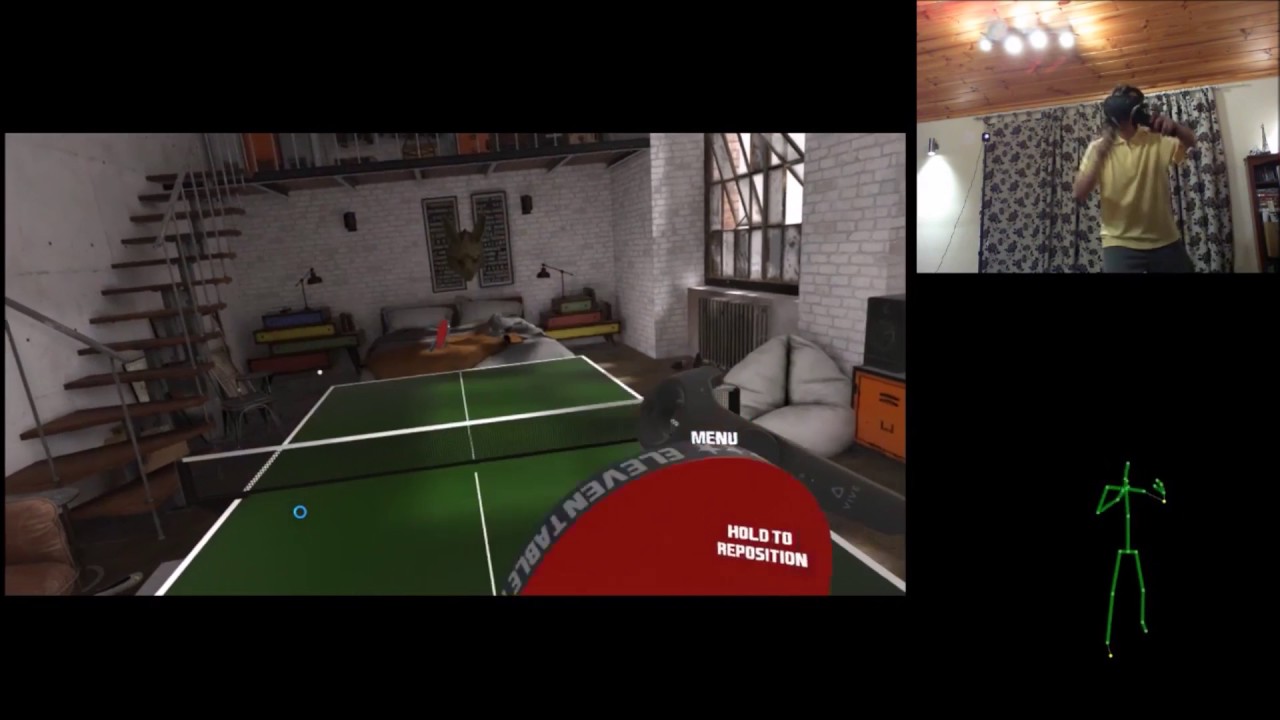 VR Experience with Motion Capture (Sports Game) - YouTube