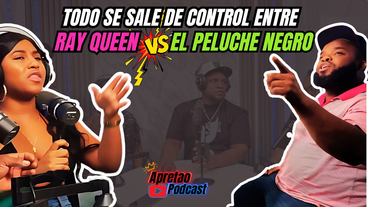 TODO SE SALE DE CONTROL ENTRE RAY QUEEN Y EL PELUCHE NEGRO🤣🤣 - YouTube