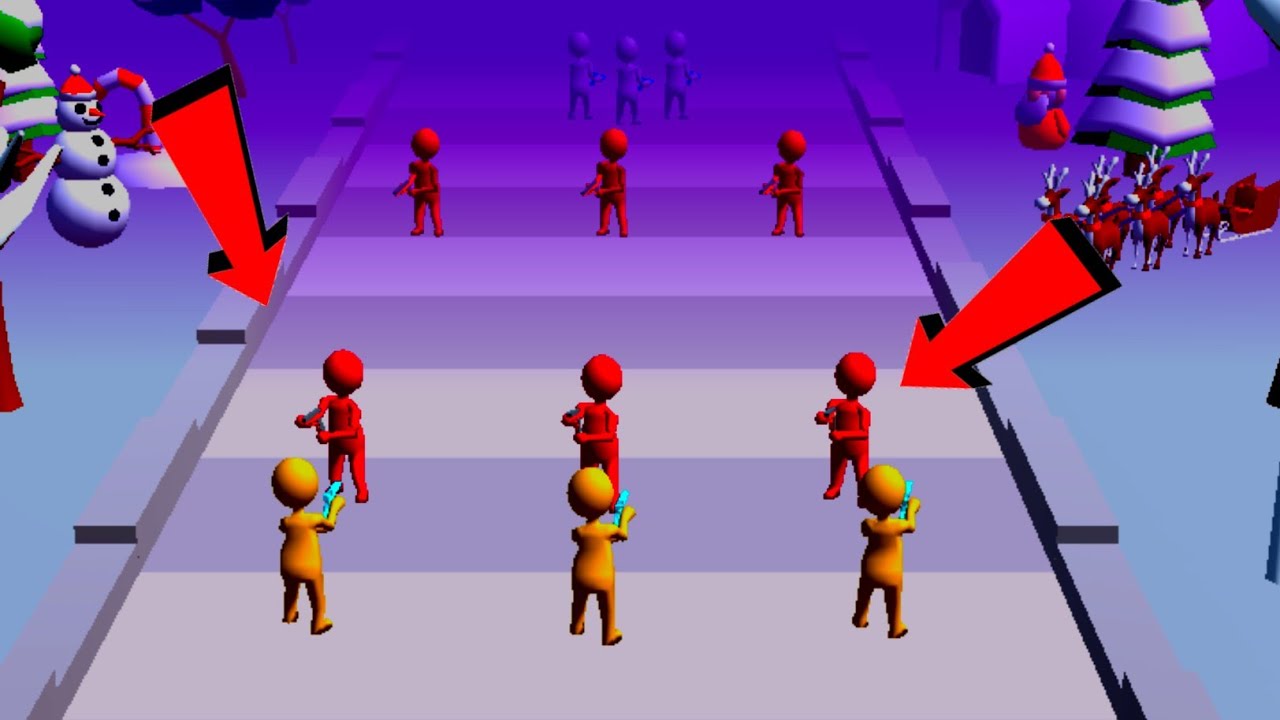 Gun Clash 3D - All Levels Gameplay (Android) game Mobile Game Max Level ...