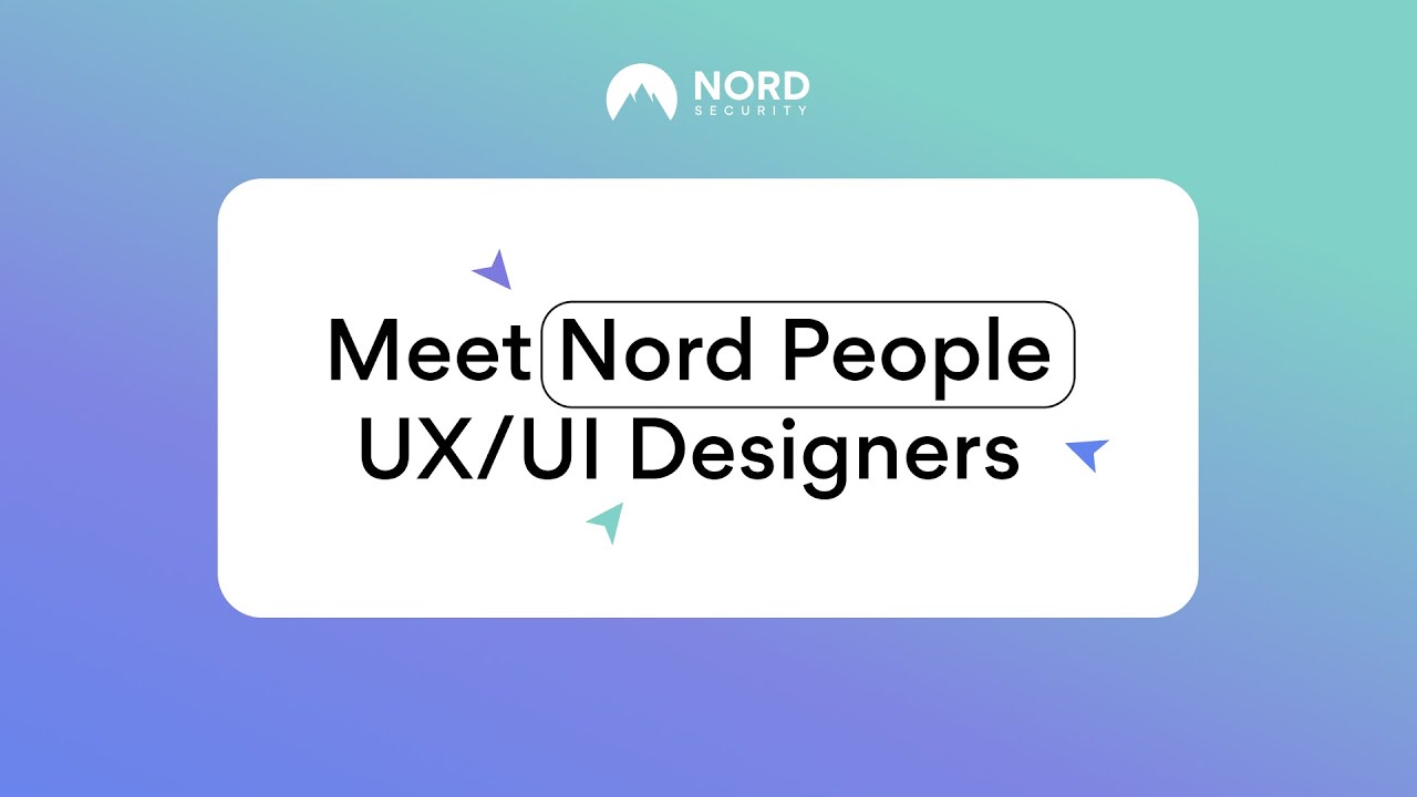 Meet Nord People: UX/UI Designers - YouTube