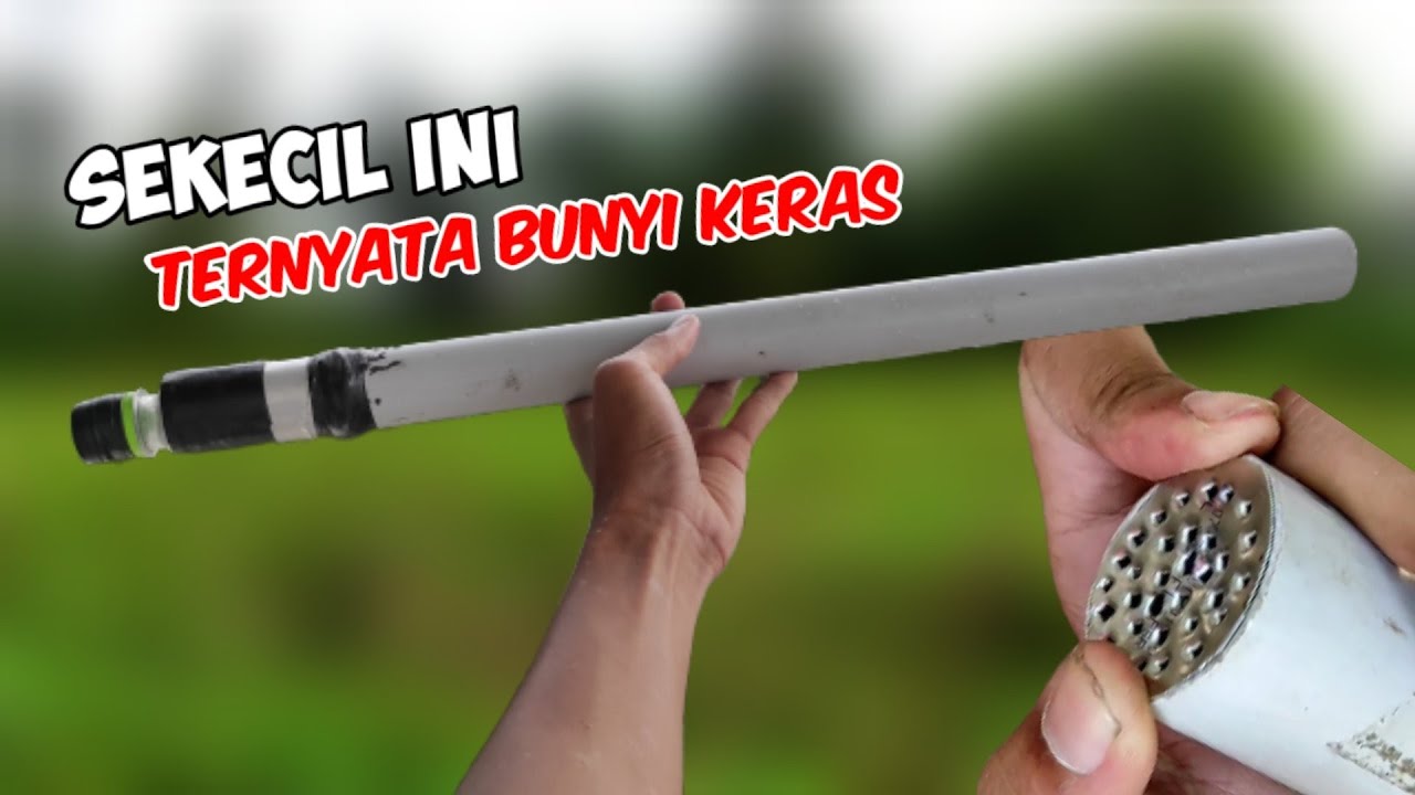 BIKIN MINIATUR MERIAM SPIRITUS DARI PIPA PARALON - YouTube
