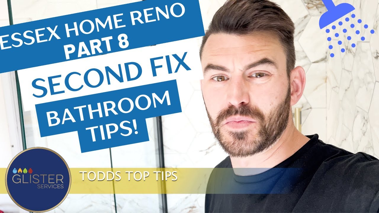 SECOND FIXING THE BATHROOM | ESSEX HOUSE RENOVATION PT8 - YouTube