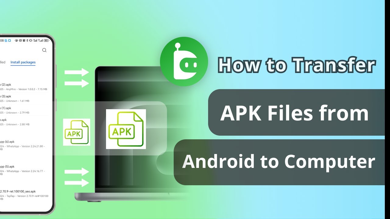DoridKit: How to Transfer APK Files from Android Device to Computer ...