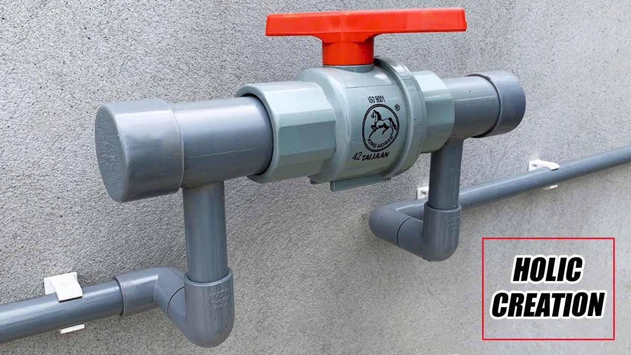 A very old plumber taught me this ! How To Make a Water Filter Directly ...