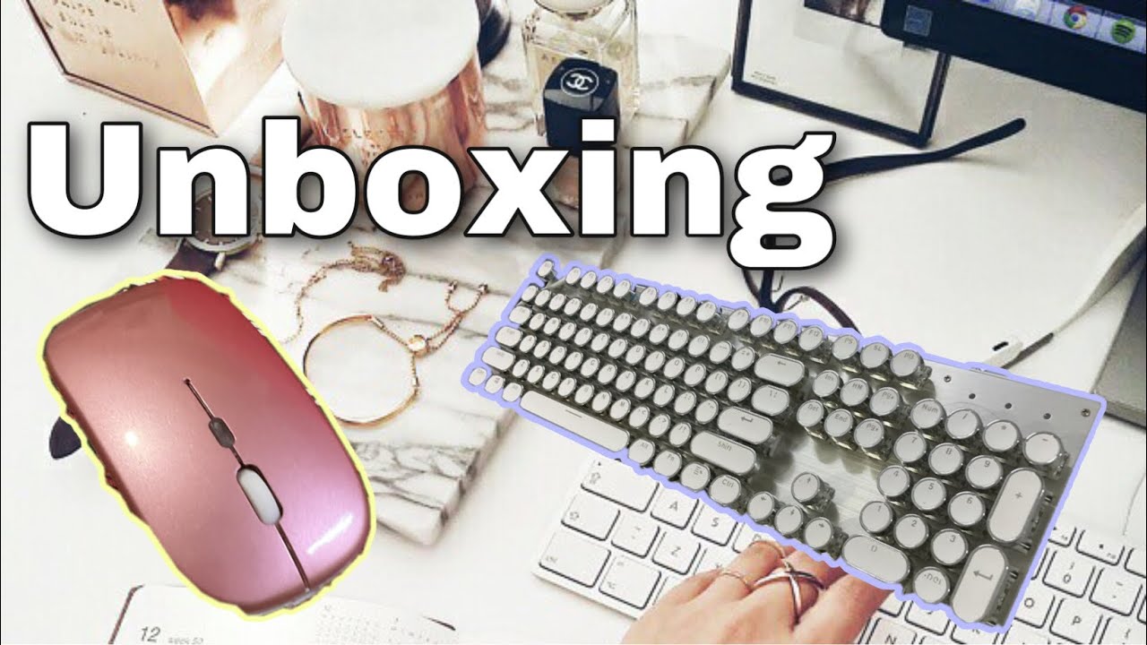 Unboxing mechanical keyboard | bluetooth mouse #unboxing #workfromhome ...