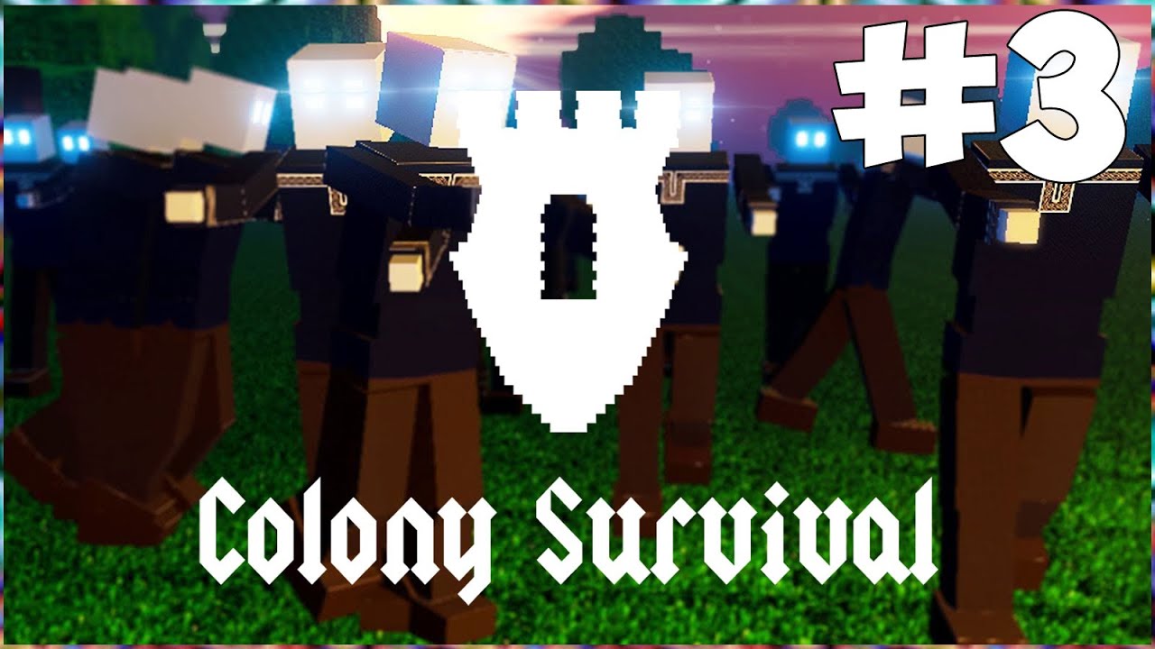 COLONY SURVIVAL [FR] LES PREMIERS ZOMBIES ARRIVENT !!! #3 - YouTube