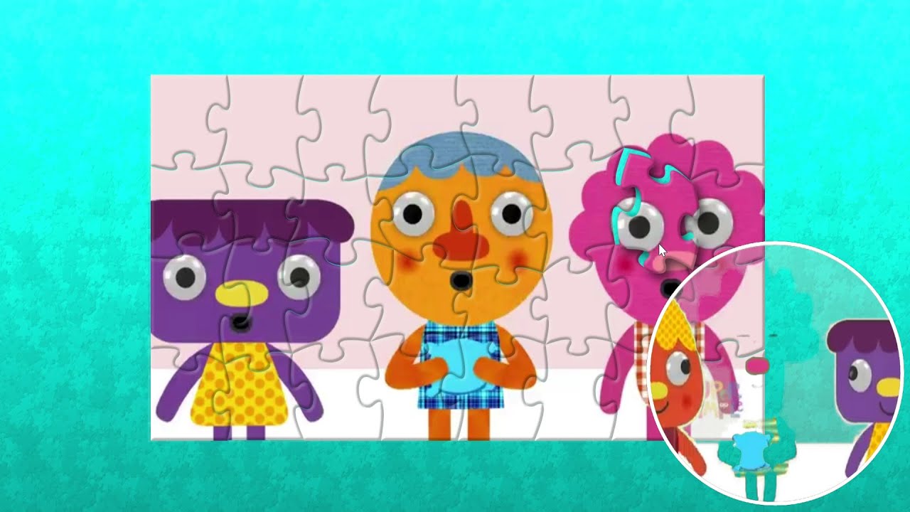 Noodle & Pals Pass The Beanbag Super Simple Songs Puzzle UAH - YouTube