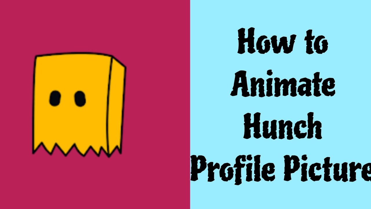 How to animate Hunch App profile picture #hunch - YouTube