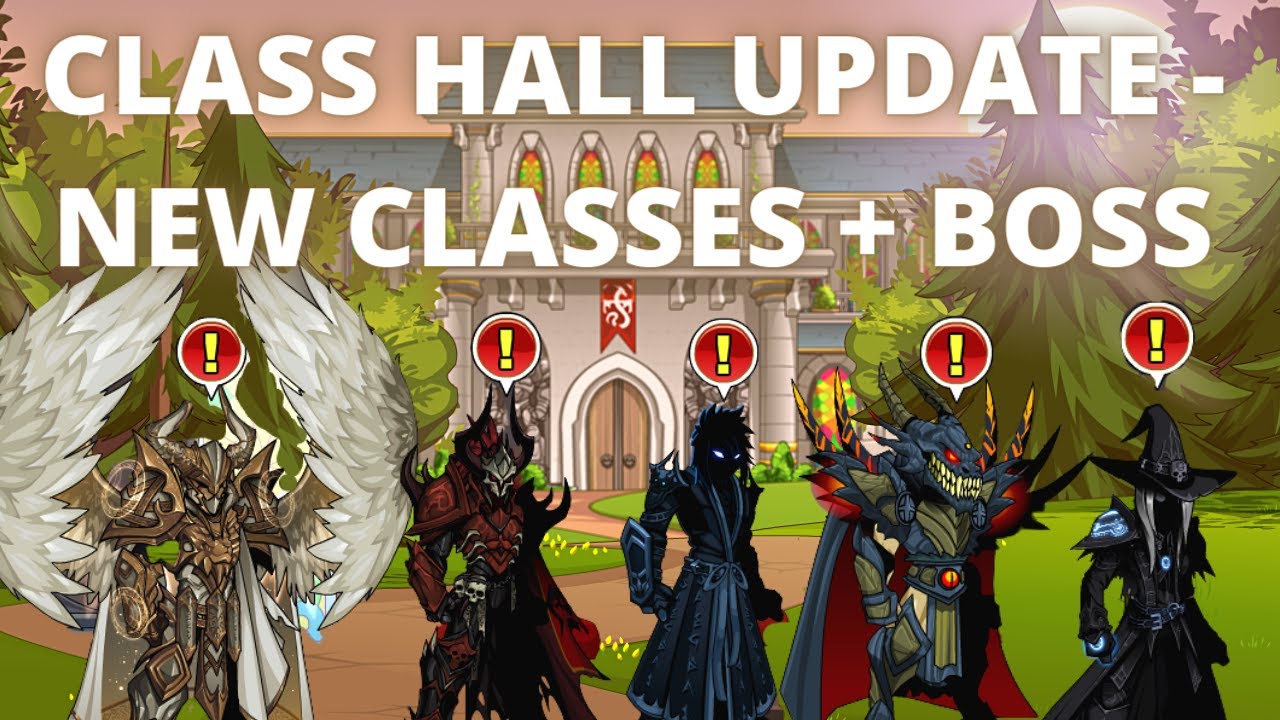 AQW - Class Hall Update - YouTube