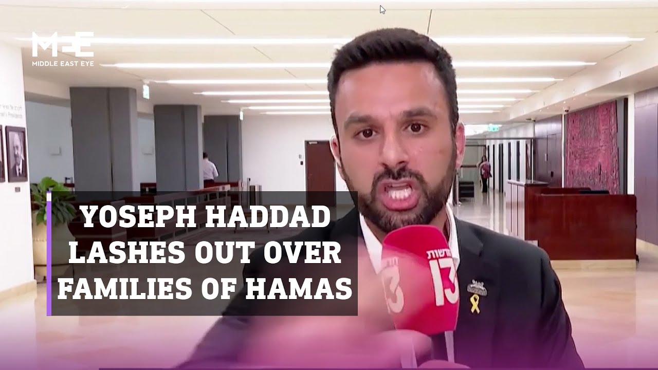 Yoseph Haddad lashes out on Israeli TV regarding the families of Hamas leaders - YouTube