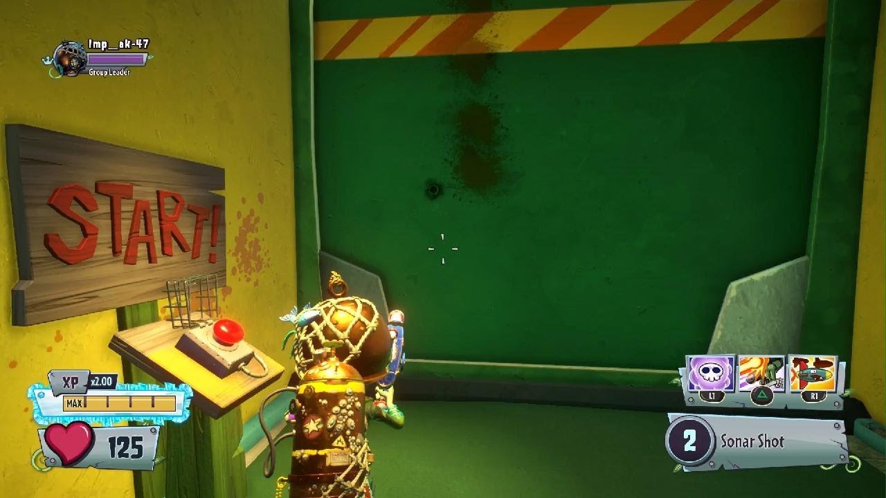 Plants vs Zombies GW2, Crazy Targets: Foot soldier: 15:15 - YouTube