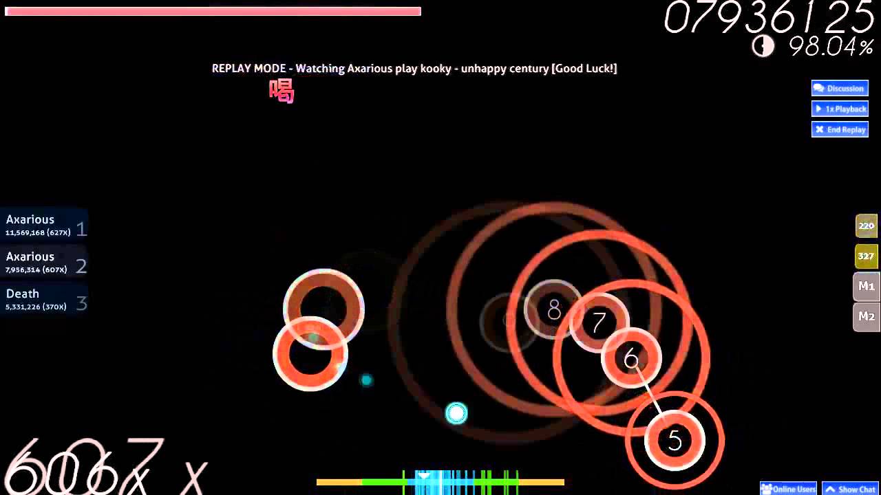 [osu!] kooky - unhappy century [Good Luck!] A (Axarious) - YouTube