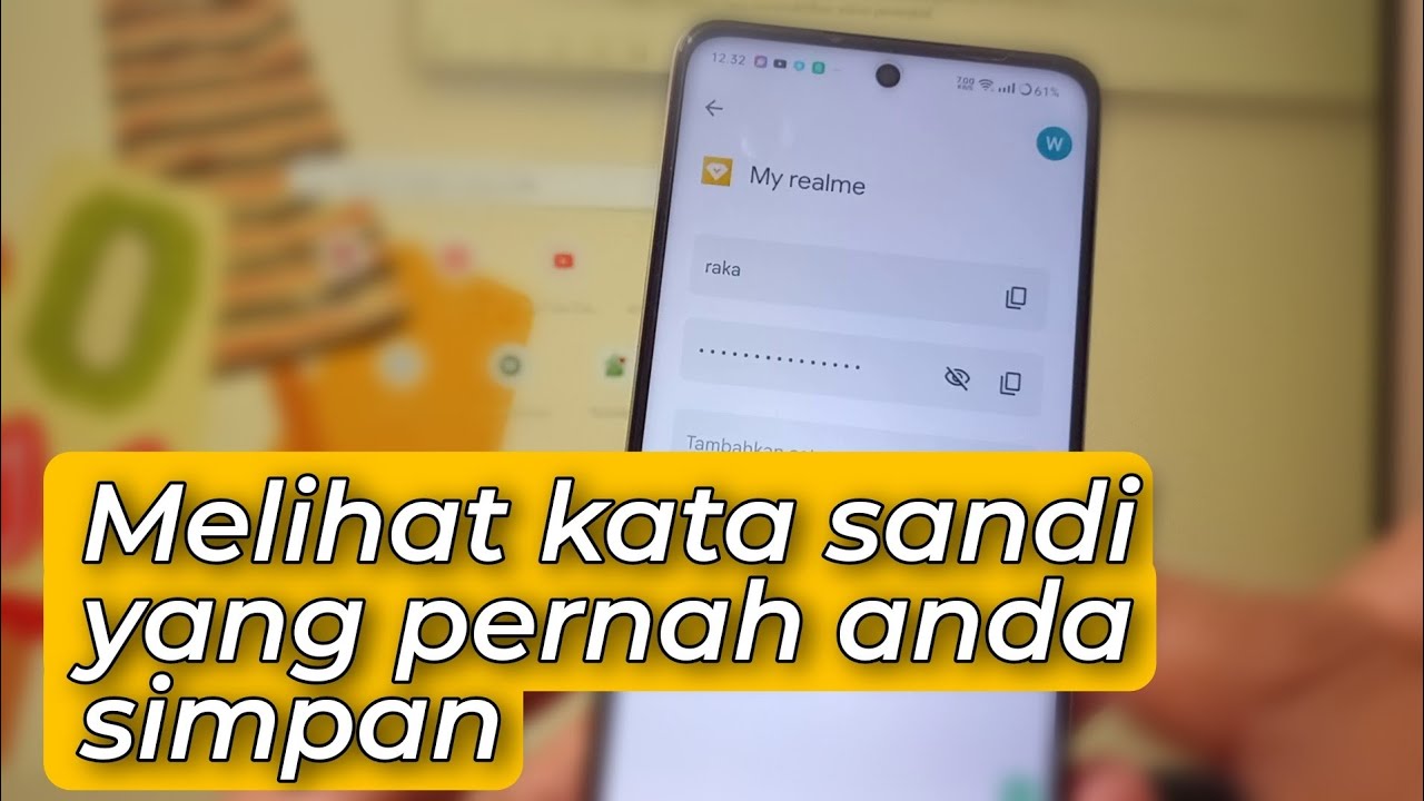 Cara Melihat Semua Kata Sandi Sendiri Yang Tersimpan Android di HP Realme C55 Realme UI 4.0 ...
