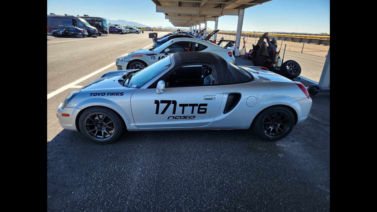 Arizona Motorsports Park CW 1:51.3 NASA TT6 record MR2 Spyder - YouTube