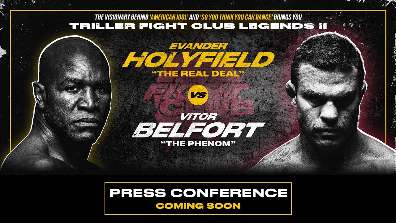 Evander Holyfield vs Vitor Belfort | Post Fight Press Conference - YouTube