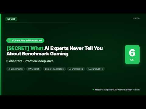 [SECRET] What AI Experts Never Tell You About Benchmark Gaming | #NEWIT