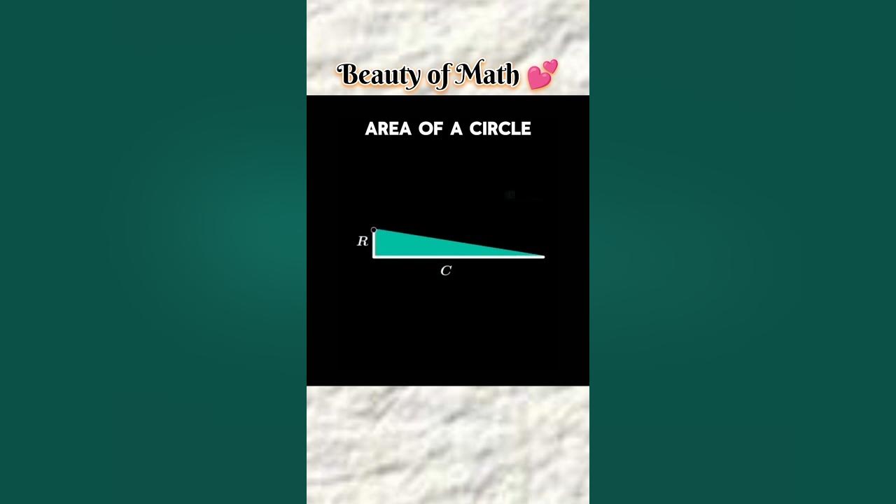 Area of circle - YouTube