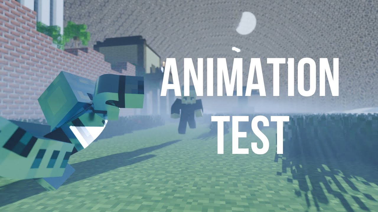 [Blender/MC] Animation Test - YouTube