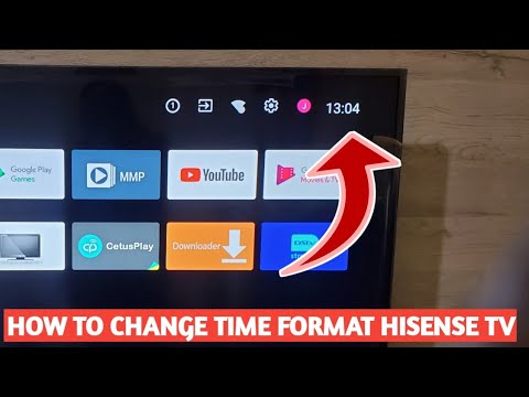 How To Change Time Format Hisense Android Smart Tv (24 hour format to ...