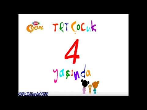 (TRT Çocuk)(TRT Çocuk 4 Yaşında!)(Jeneriği)(01.11.2012)#trtçocuk #arşiv #jenerik #doğumgünü #hatıra