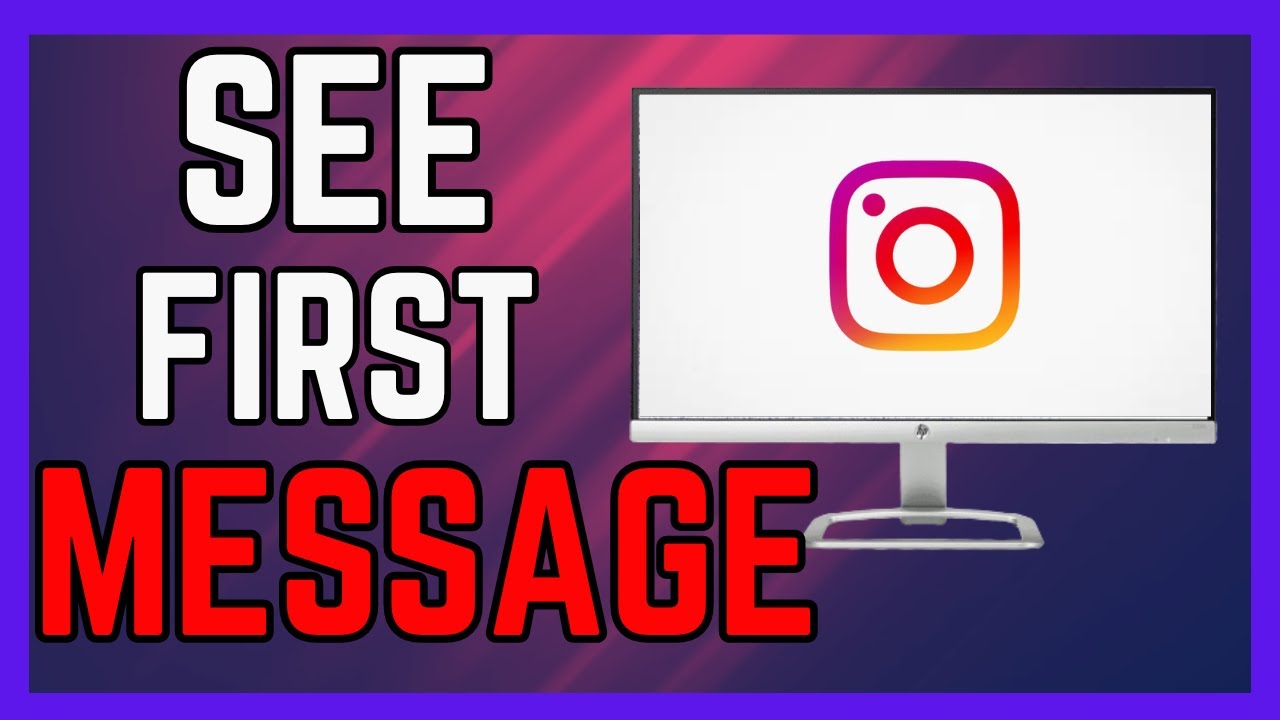 How To See First Instagram Message Without Scrolling! 2024 - (100% ...
