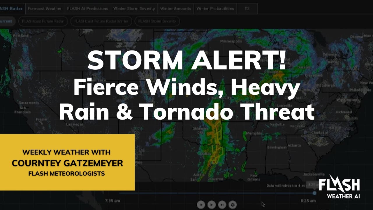 Massive Storm Incoming: Fierce Winds, Heavy Rain & Tornado Threat This ...