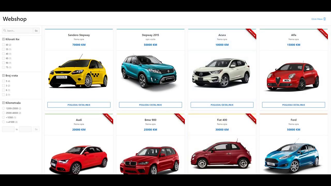 Oracle apex - webshop - YouTube