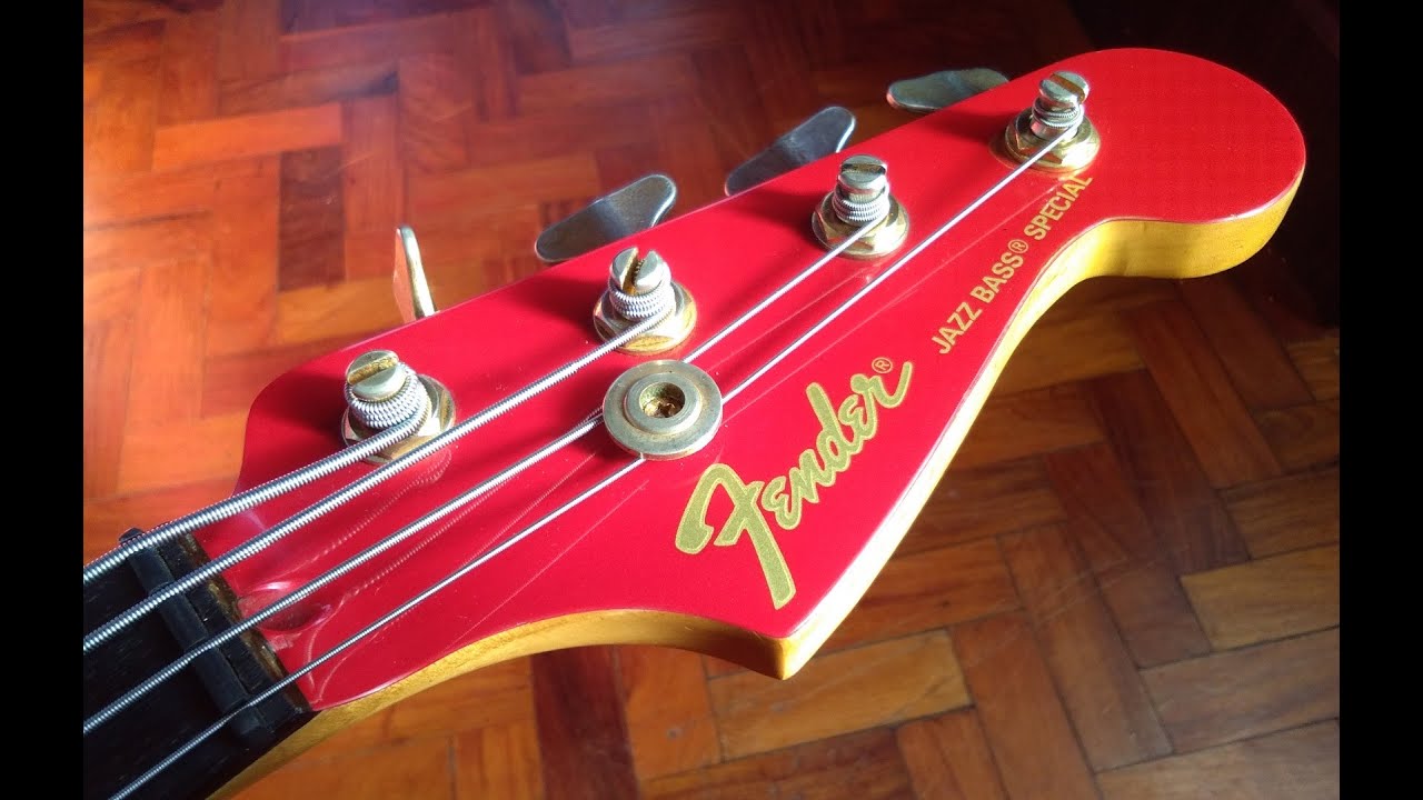 80's Fender Jazz Bass Special - Full Maintenance - YouTube