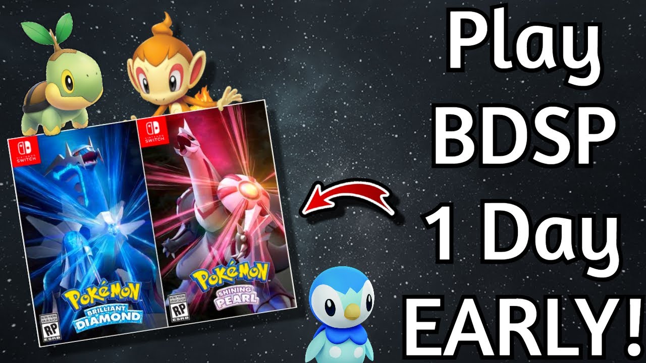 Play BDSP 1 Day Early! - YouTube