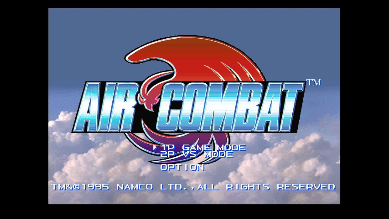 Air Combat (PlayStation) – Introduction et écran-titre (Europe) – 1080p ...