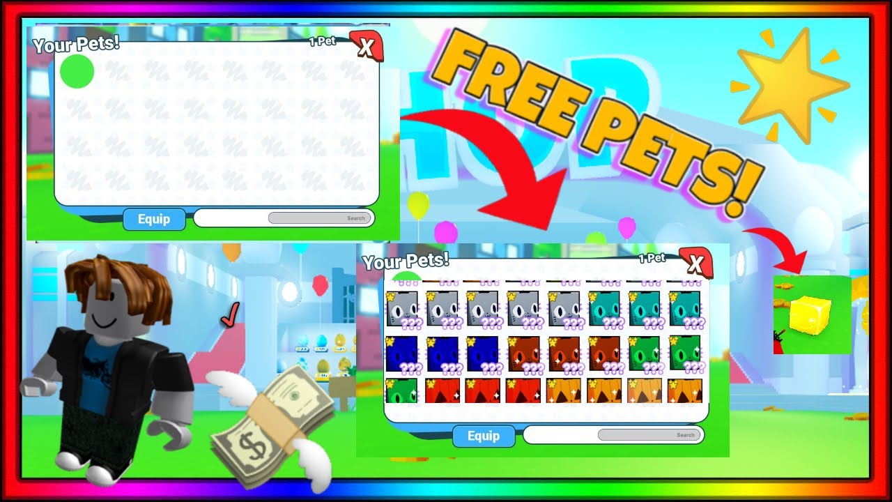 HOW TO BECOME RICH AND GET YOUR DREAM PETS FOR FREE AND EASILY! (PET ...