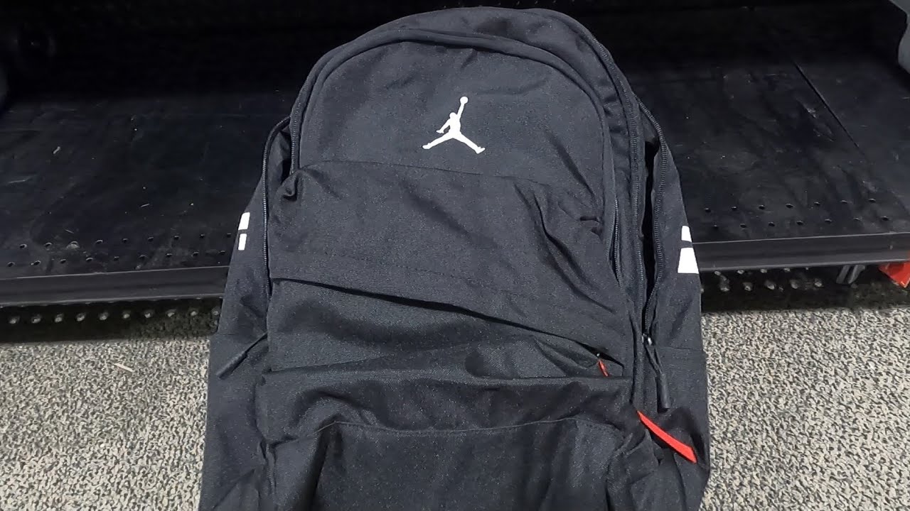 NIKE JORDAN AIR PATROL BACKPACK CLOSER LOOK NIKE BACKPACKS REVIEW ...