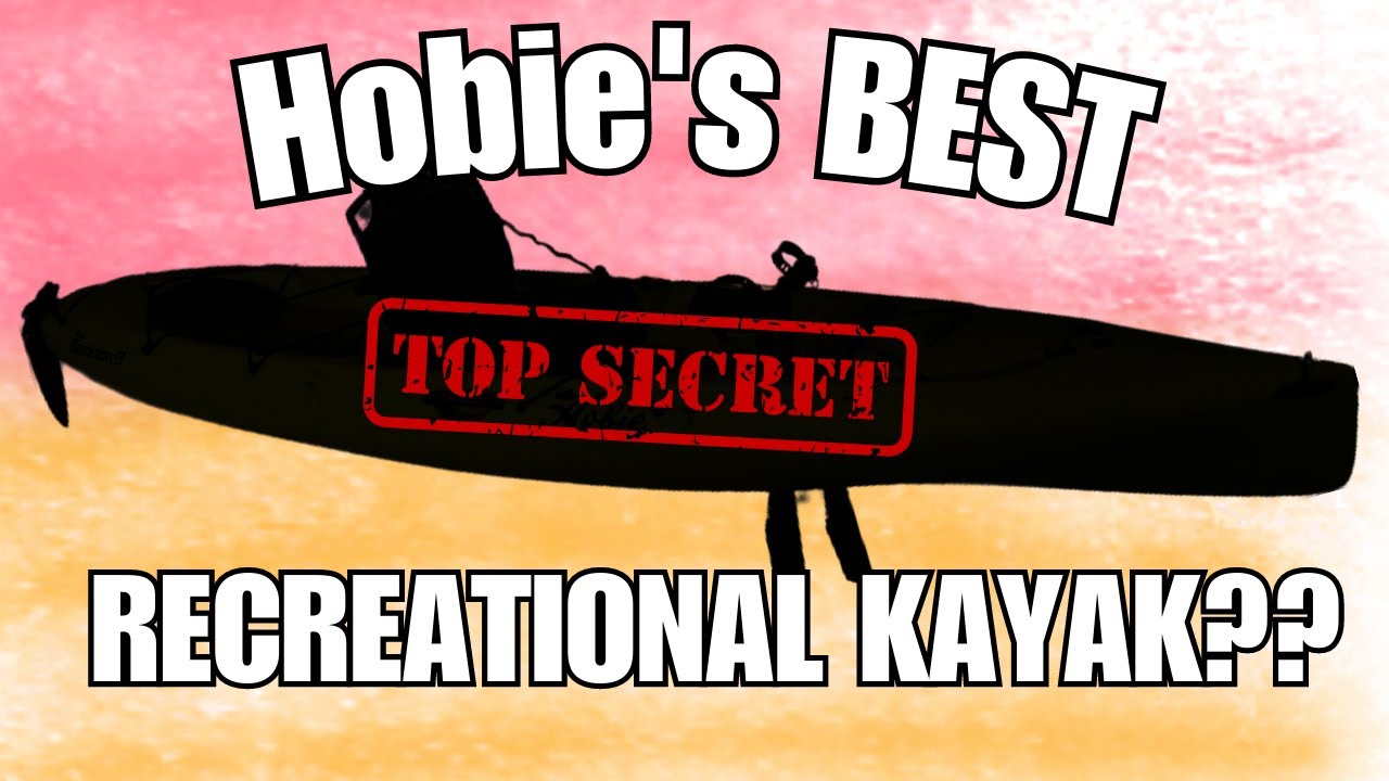 Hobie's best recreational kayak | This kayak is fast! - YouTube