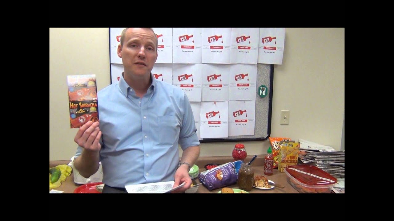 Sriracha Day at Nebraska Lottery - YouTube