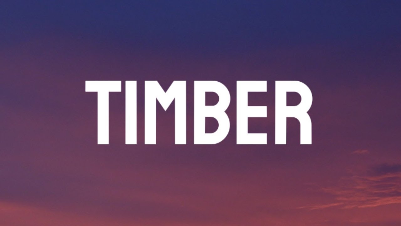 Pitbull - Timber (Lyrics/Song) Ft. Kesha - YouTube