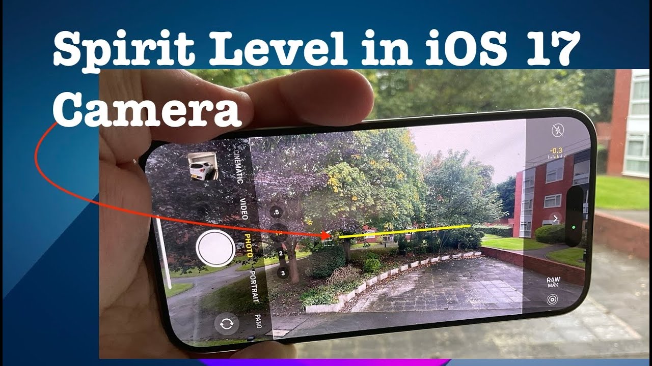 How to Use Level in iPhone 15 Camera - iOS 17 Spirit Level Feature ...